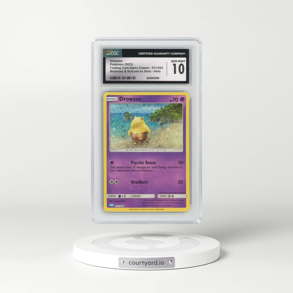 2023 Trading Card Game Classic - CLV, CLC, CLB #011/034 Drowzee ...